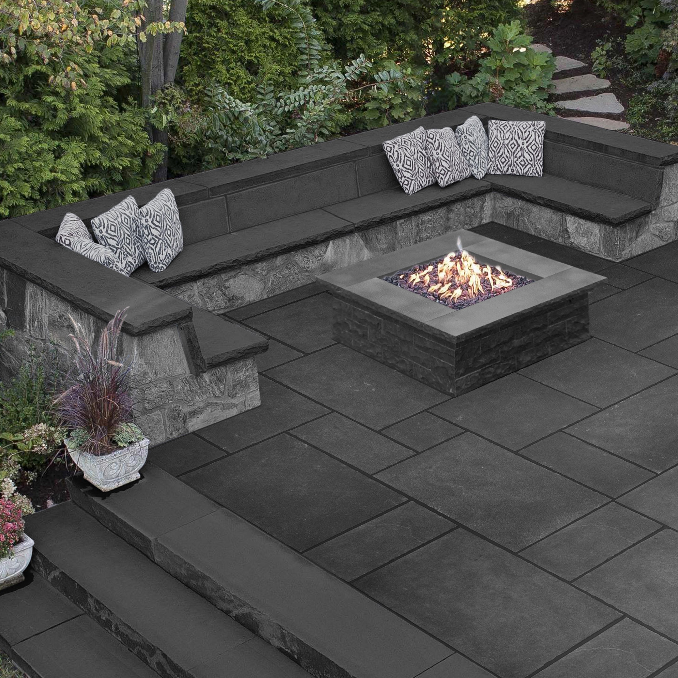 Basaltino Fire Pit Stones | Outdoor Basalt Firepit Stones
