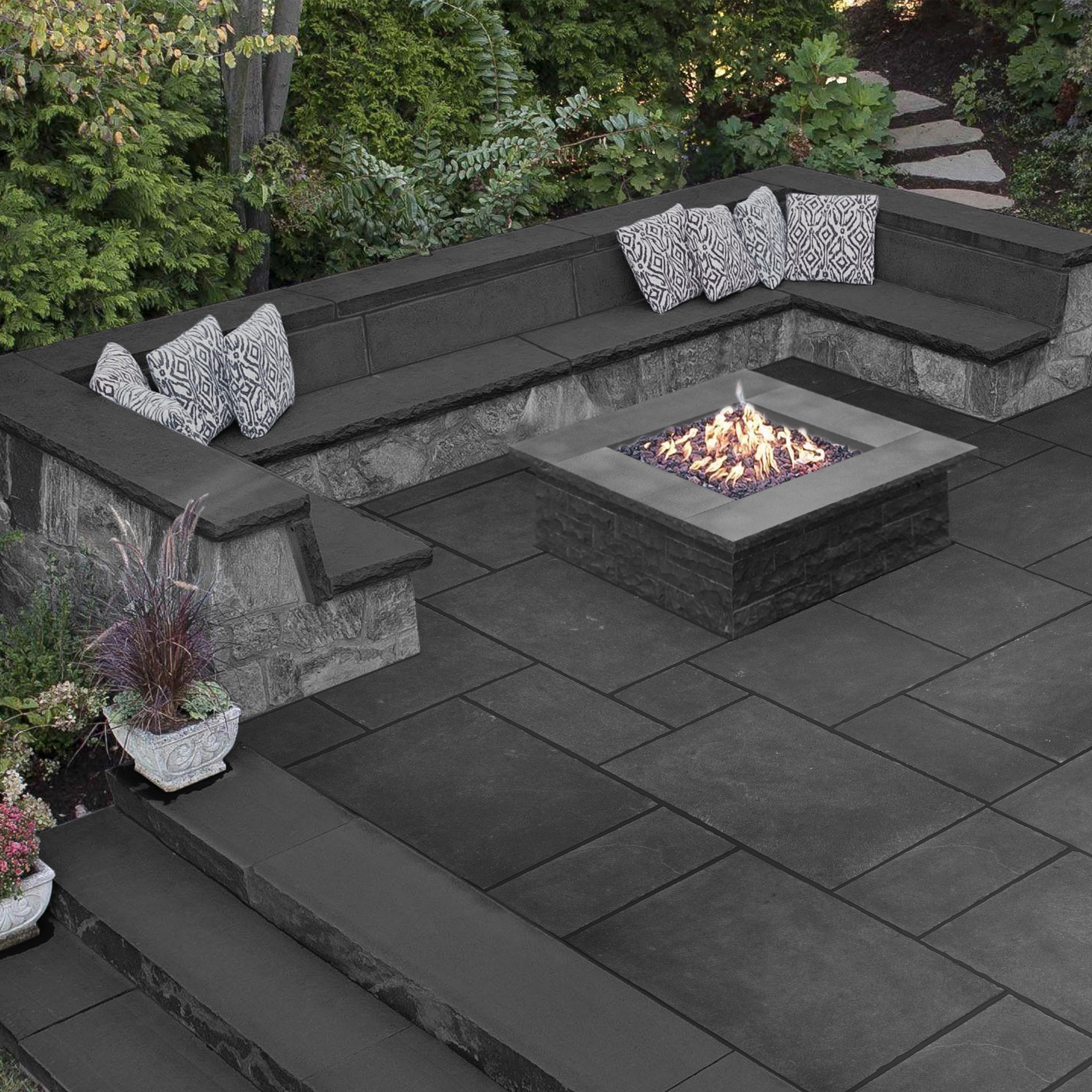 Basaltino Fire Pit Stones | Outdoor Basalt Firepit Stones